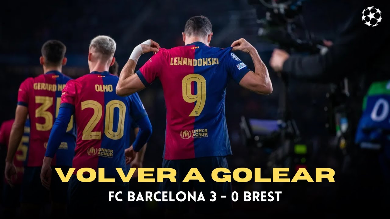 CAMBIANDO EL CHIP | CHAMPIONS LEAGUE | J5 | FL | BARCELONA - BREST ...