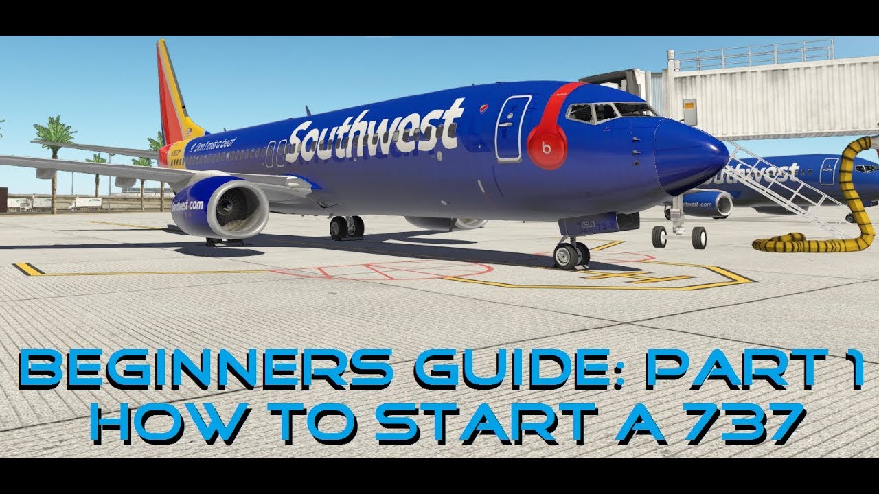 Beginners Guide Part 1 Starting a 737 - YouTube