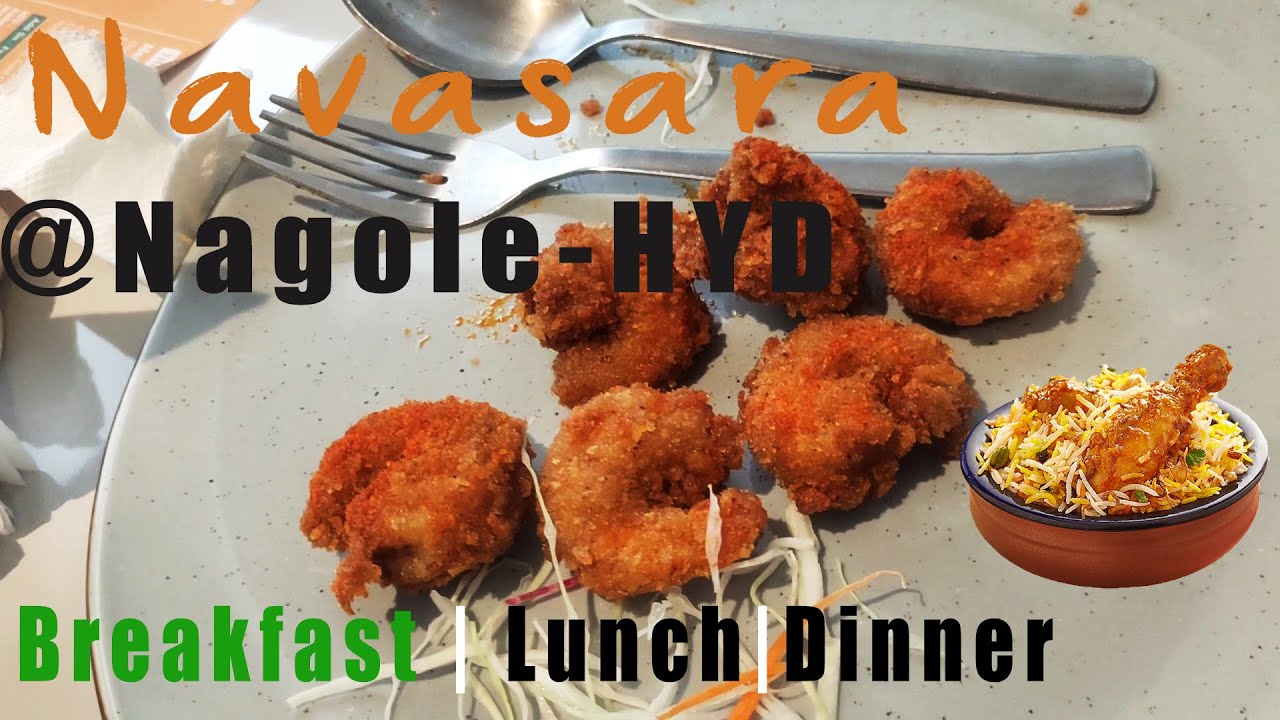 Navarasa Restaurant - Nagole | Divya's Menu | First Vlog - YouTube