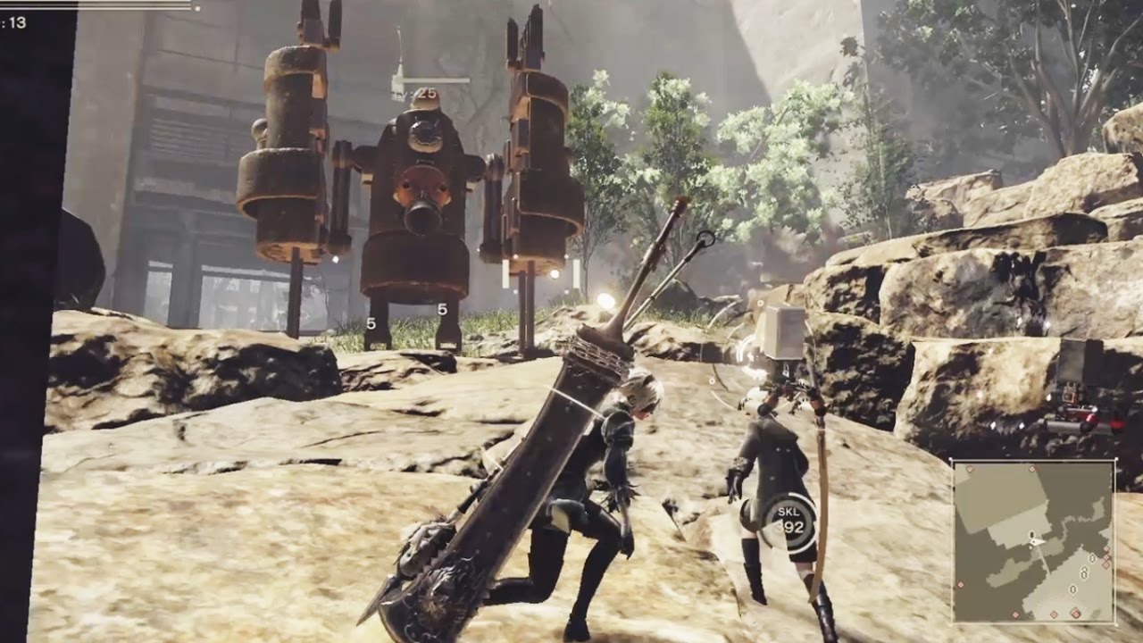 NieR: Automata - Playthrough #11 - Gave Up on the Body and Returning to ...