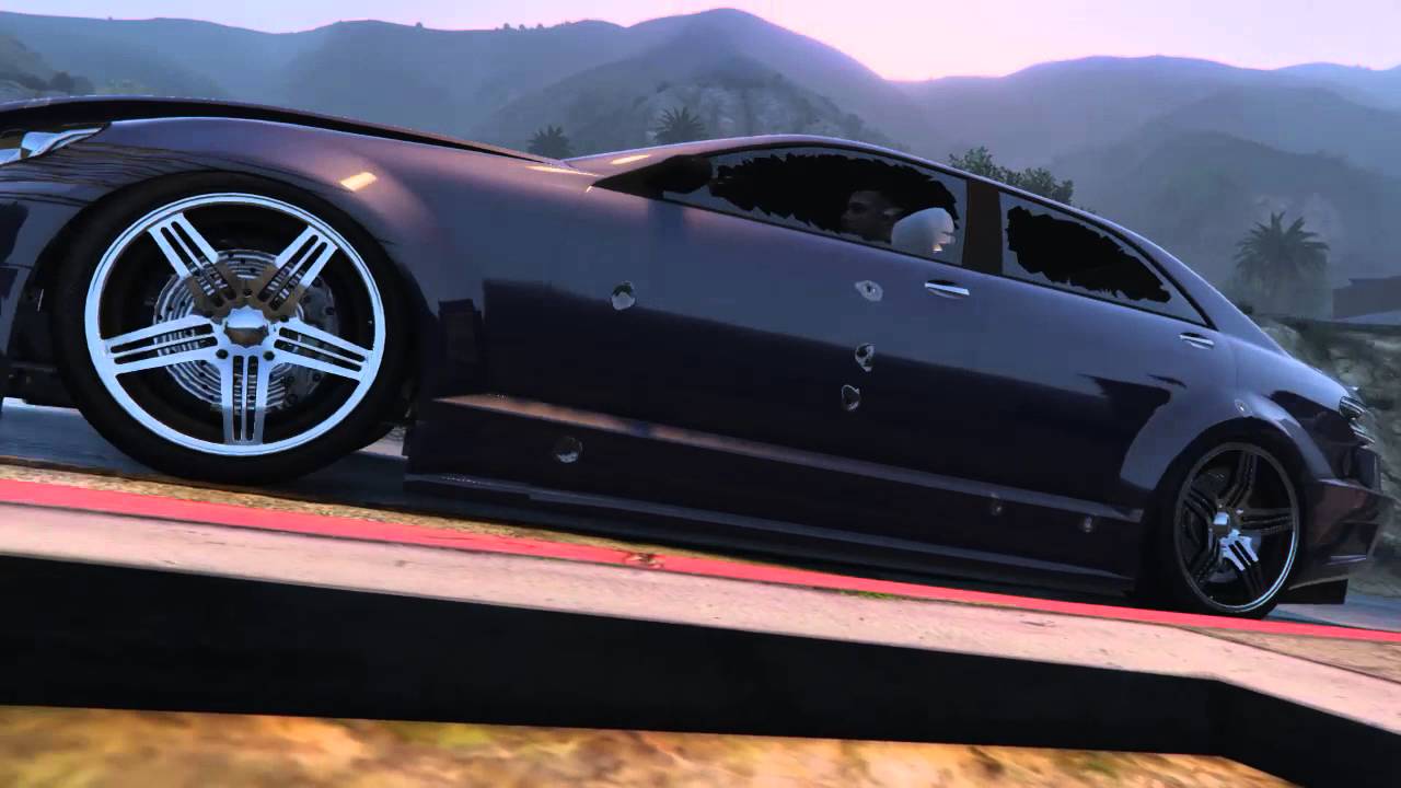 Gta V Schafter V12 VS Police - YouTube