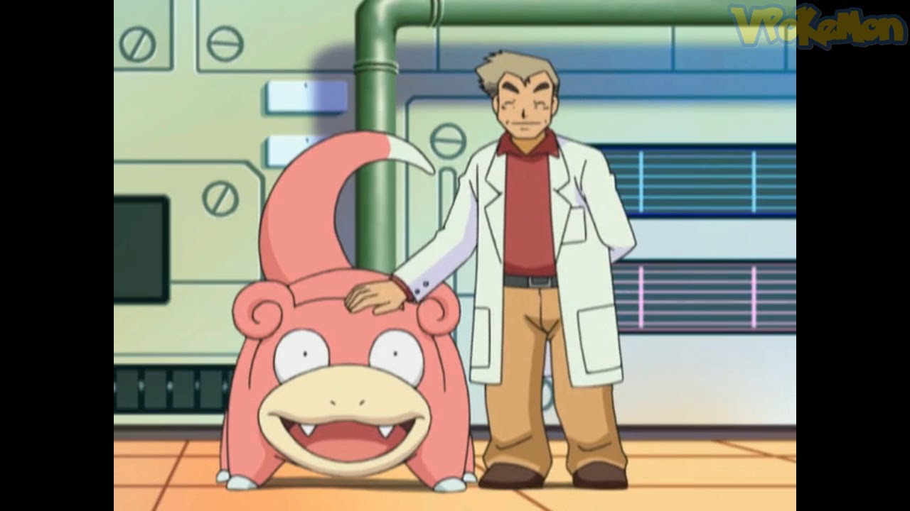 Slowpoke attacks Professor Oak | Pokemon quiz - YouTube