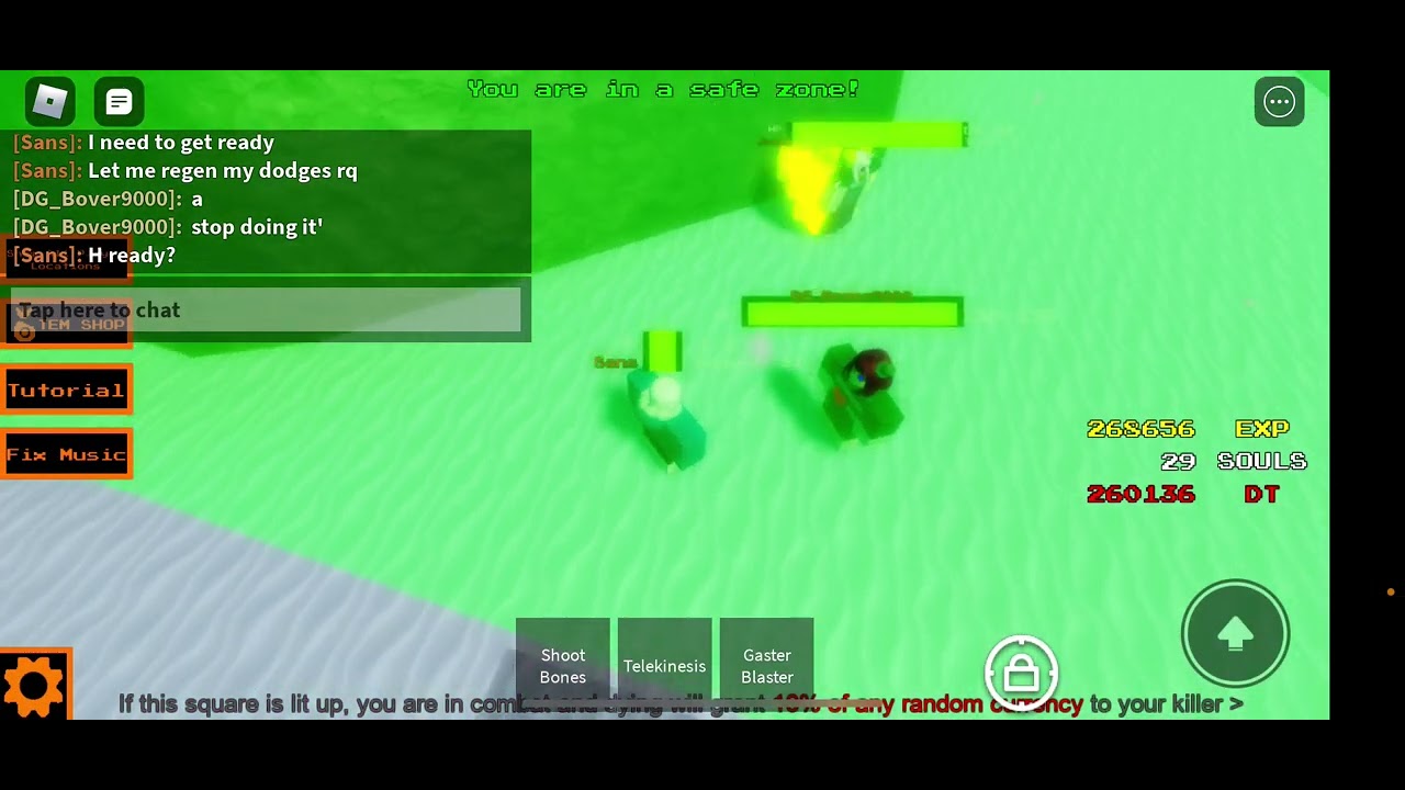 Some Undertale arena gameplay/codes - YouTube