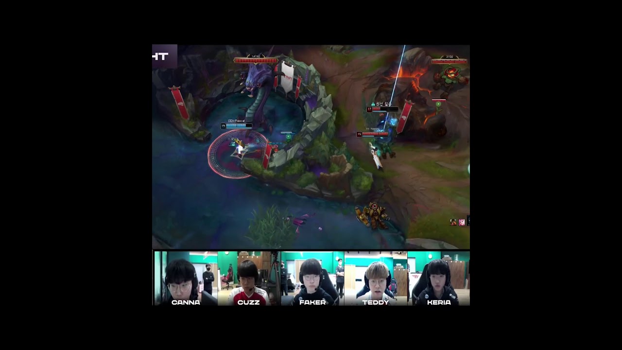 T1 vs GenG final fight - League of Legends #shorts - YouTube