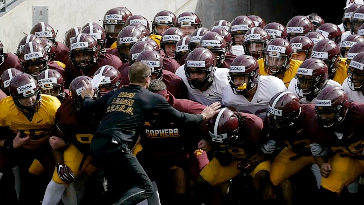 Cinematic Highlights #5: Gopher Football Spring Practice 2017 - YouTube