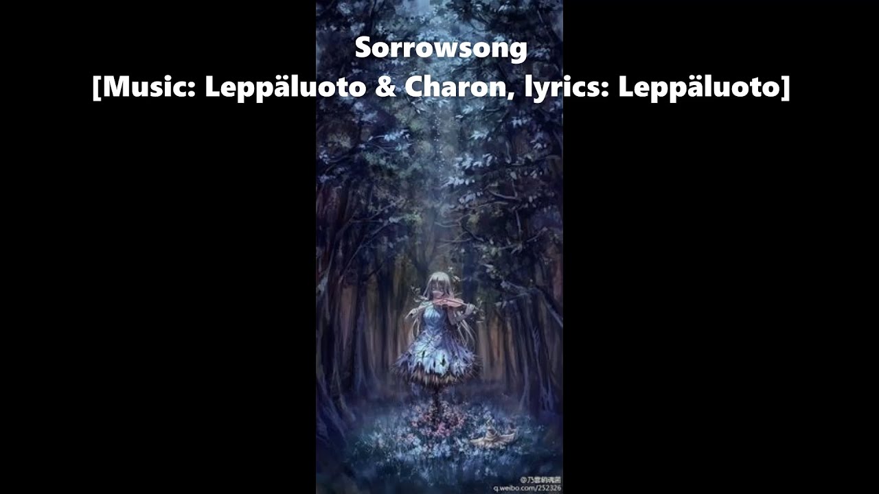Sorrowsong - Charon (Fanmade Lyric Video) - YouTube