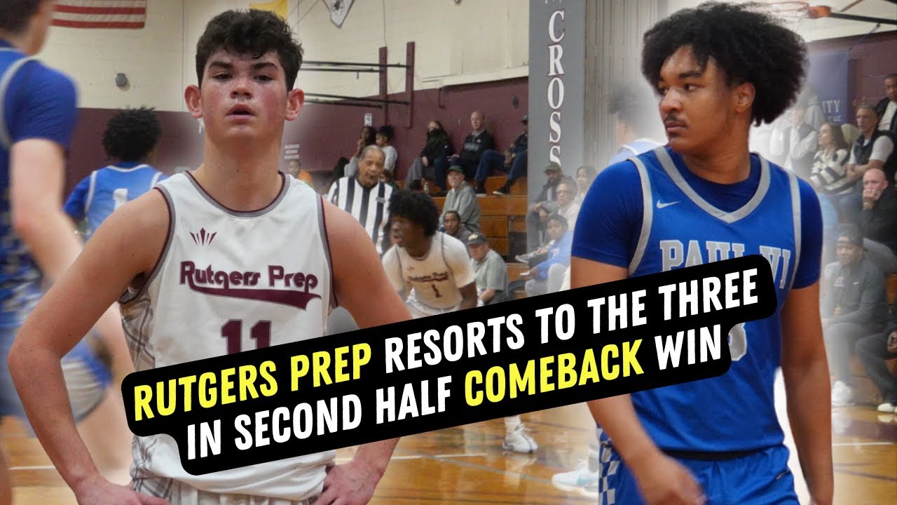 Rutgers Prep Comeback Victory Over PaulVI - FULL GAME HIGHLIGHTS - YouTube