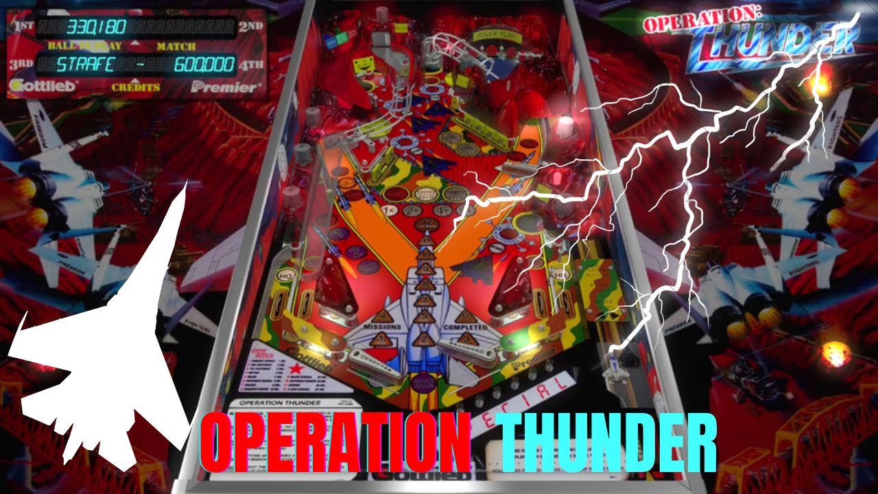 Operation Thunder VPX (Gottlieb, 1992) 1.3.0 - YouTube