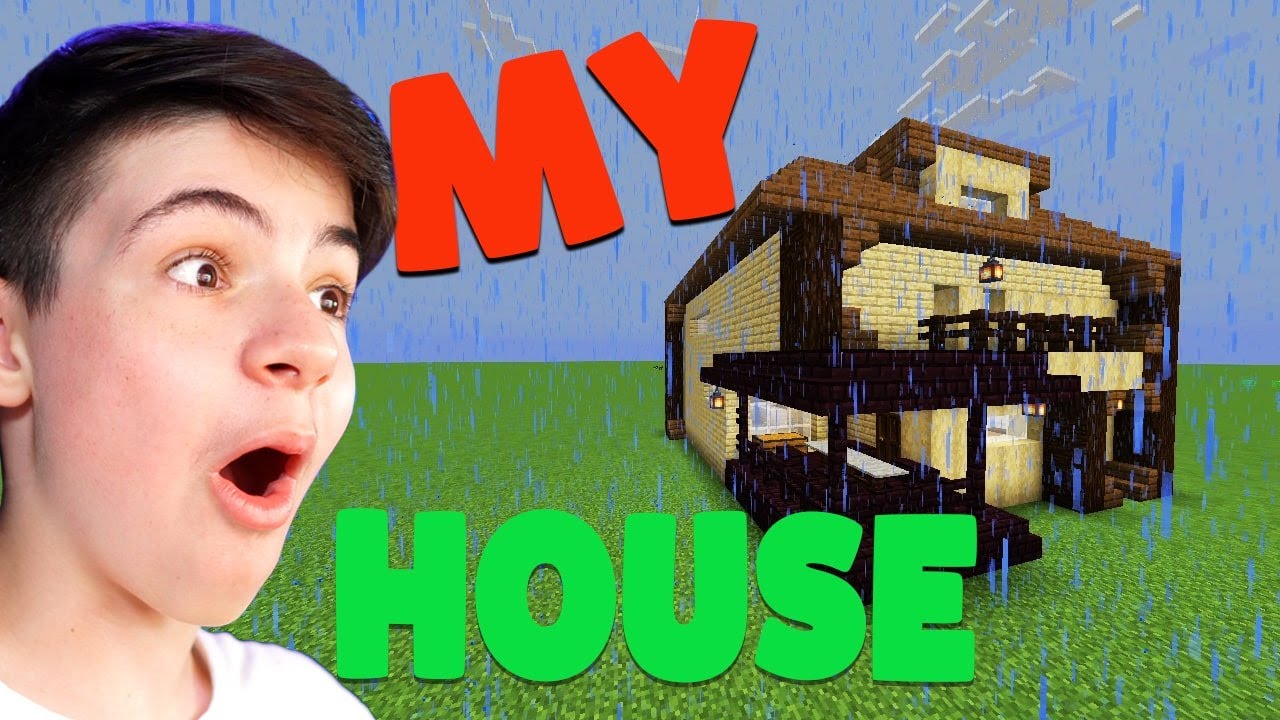 MY REAL LIFE HOUSE IN MINECRAFT (2023) - YouTube