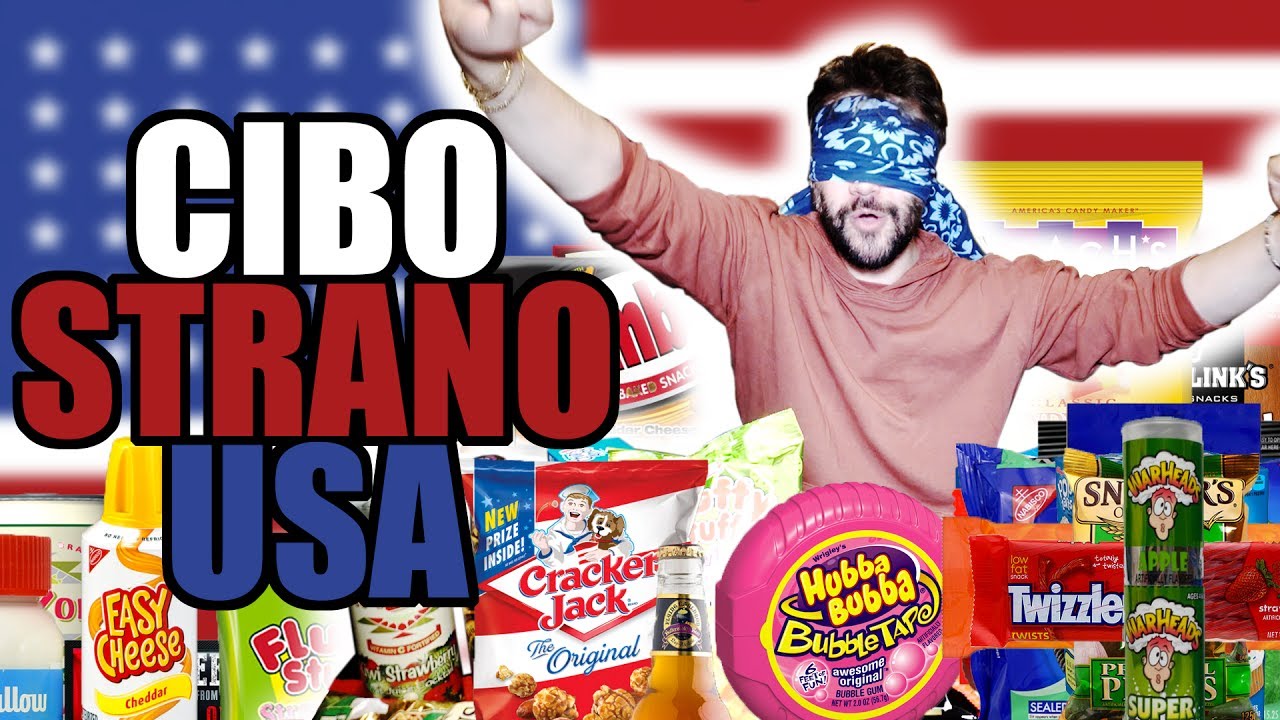 DDM VS FOOD: CIBO STRANO AMERICANO - YouTube