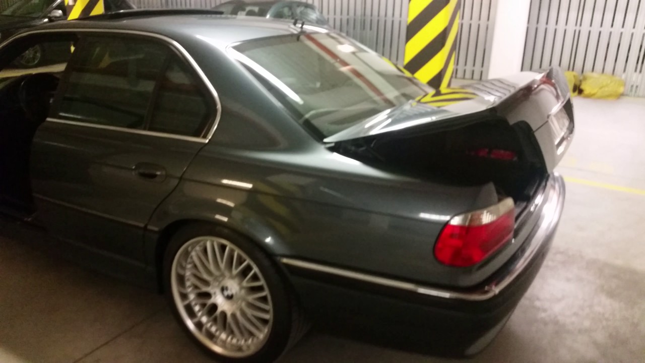 BMW E38 740d - YouTube