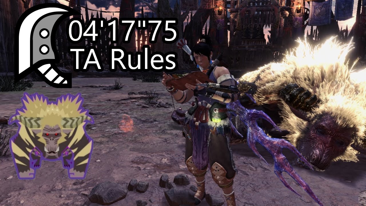 MHW:I Tempered Furious Rajang - Mew are Number One! | Great Sword [04 ...