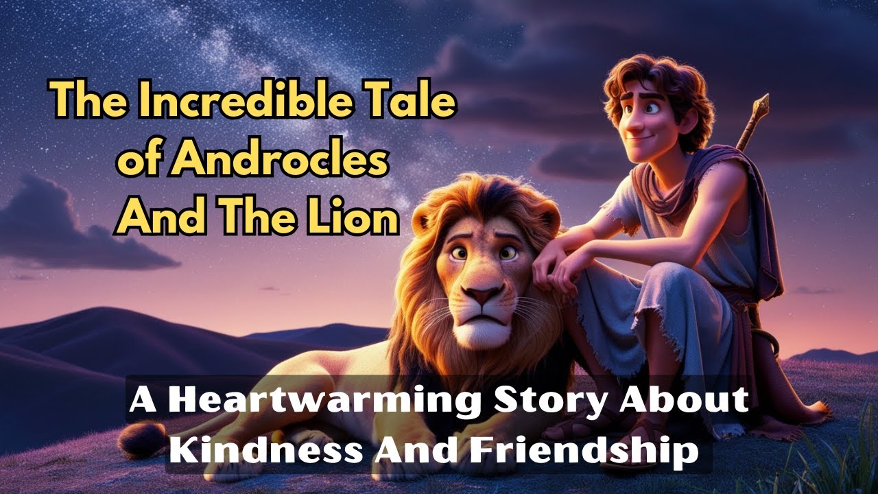 The Incredible Tale of Androcles And The Lion | Bedtime Stories for ...