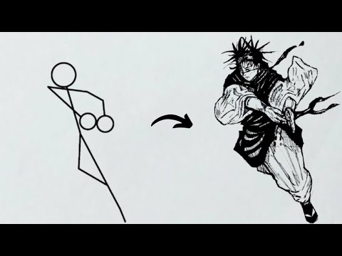 How To Draw Choso | Easy Anime Drawing | Step By Step | Jujutsu Kaisen ...