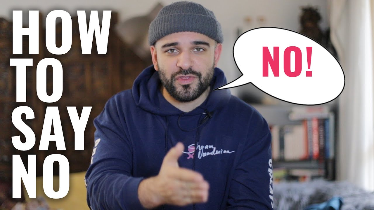 How to say NO and stop being a PUSHOVER! - YouTube