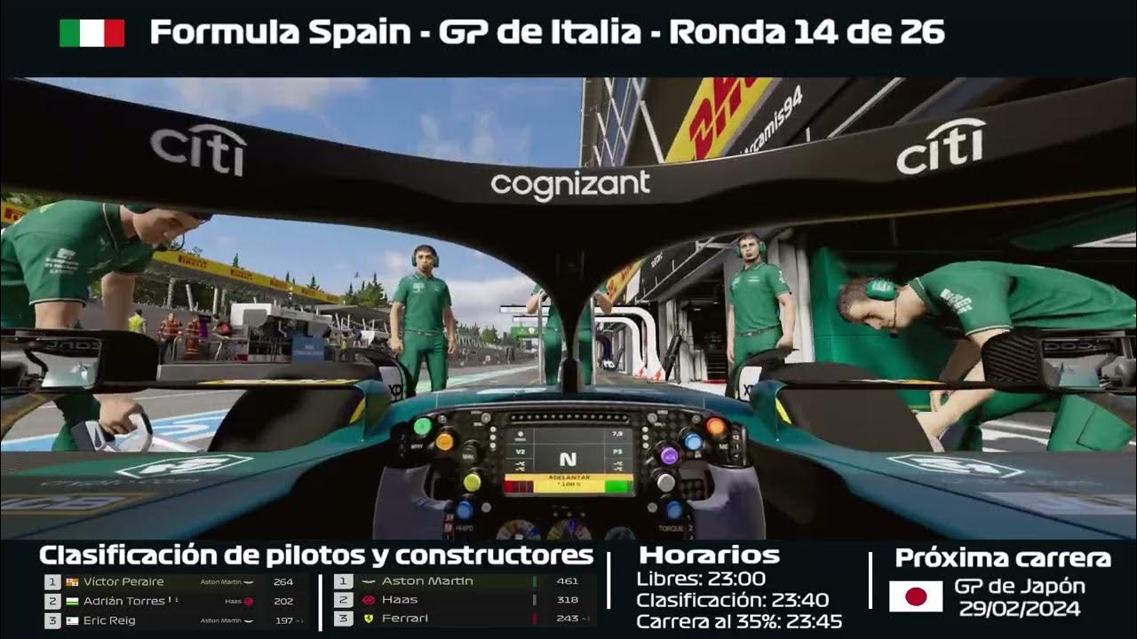 Formula Spain - 14- GP de Italia - F1 2023 - YouTube