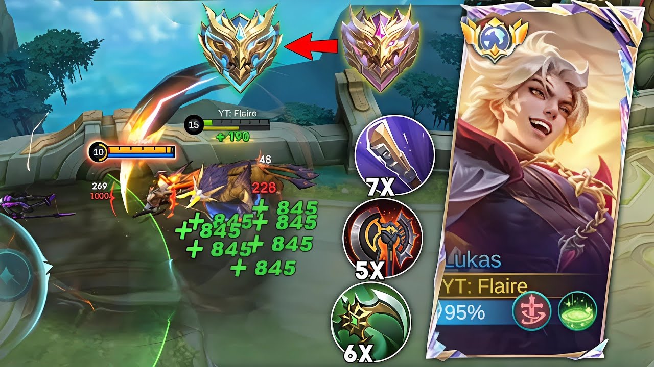 LUCAS ATTACK SPEED LIFESTEAL TO BEAT STRONG META HERO - PERFECT INSANE ...