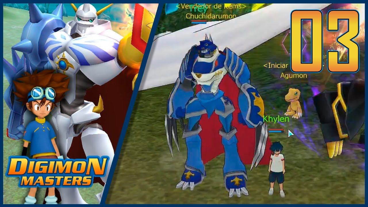 Digimon Masters Online 🦖 DMO en ESPAÑOL | 3. Esto se pone Emocionante ...