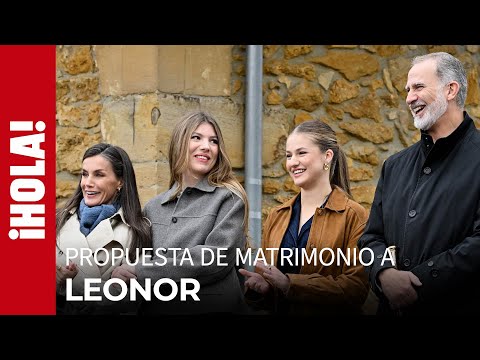 Así fue la divertida propuesta de matrimonio a la princesa Leonor en plena visita al Pueblo Ejemplar