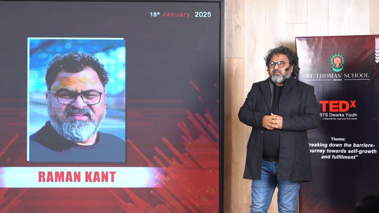 The Riverman of India | RAMAN KANT | TEDxSTS Dwarka Youth - YouTube