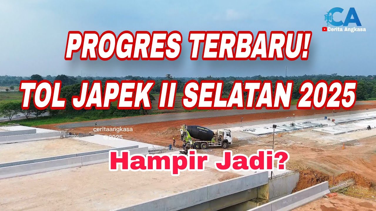 UPDATE TERBARU JAPEK 2 SELATAN 2025! Jalan Tol Raksasa Ini Hampir ...
