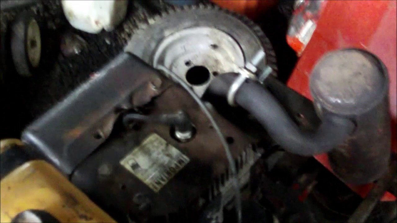 update on massey ferguson 8 garden tractor charging system is working ...