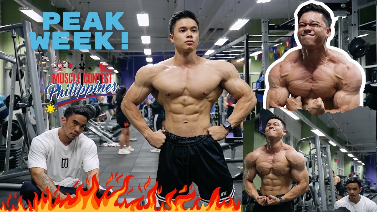 Peak Week Depletion Workout with Carl Matthew Cruz and Coach Wins Hipe ...