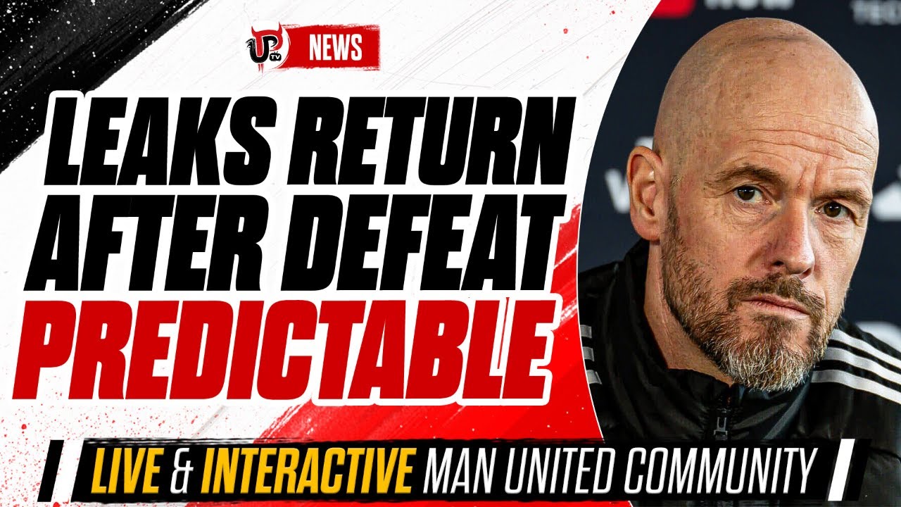Man Utd Player Leaks Against Ten Hag Return After Defeat | Ashworth ...