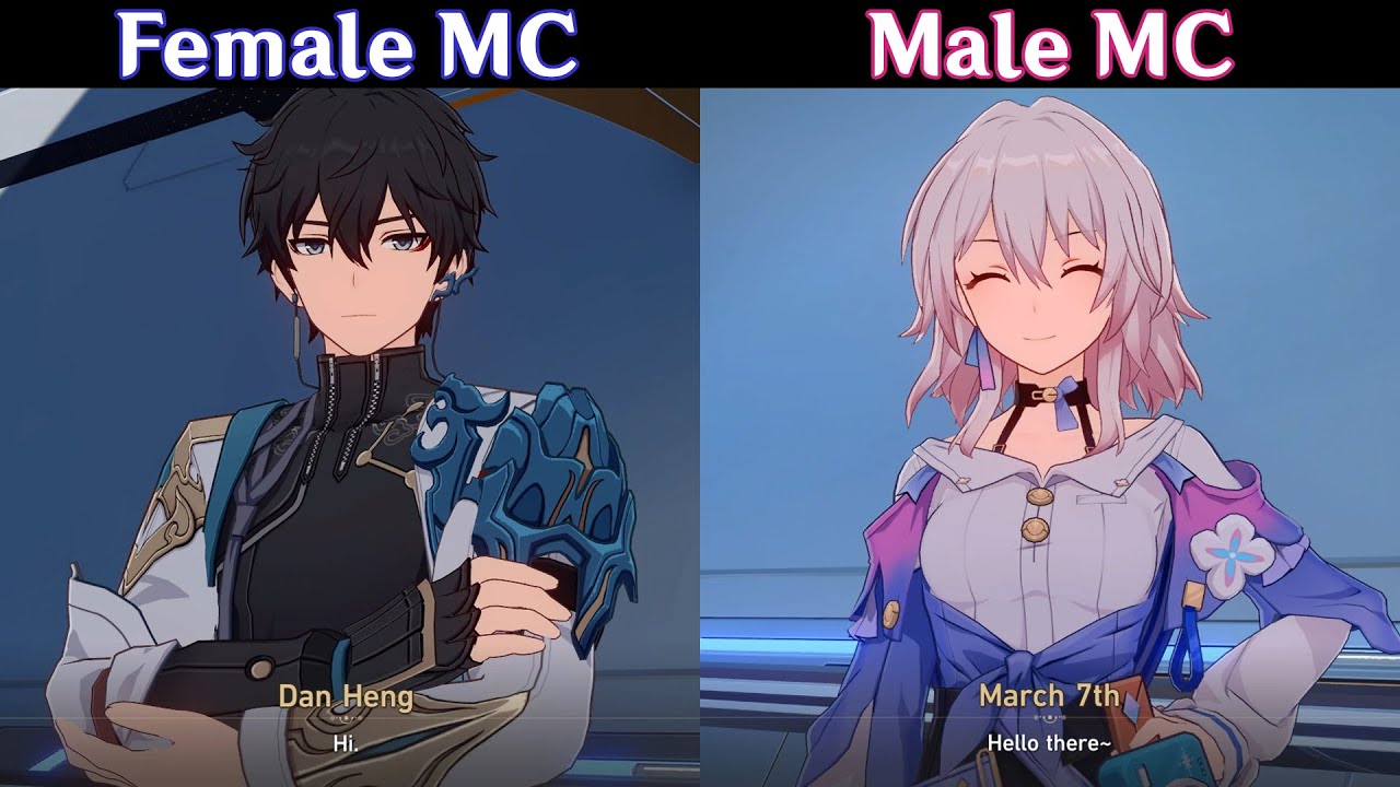 You'll get different Greeting based on Your MC choice (Female vs Male ...