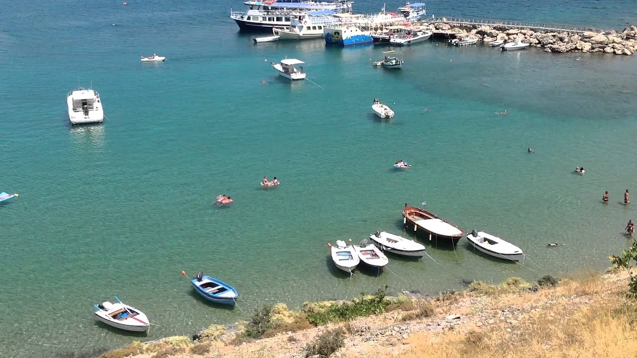 lindos bay pallas - YouTube