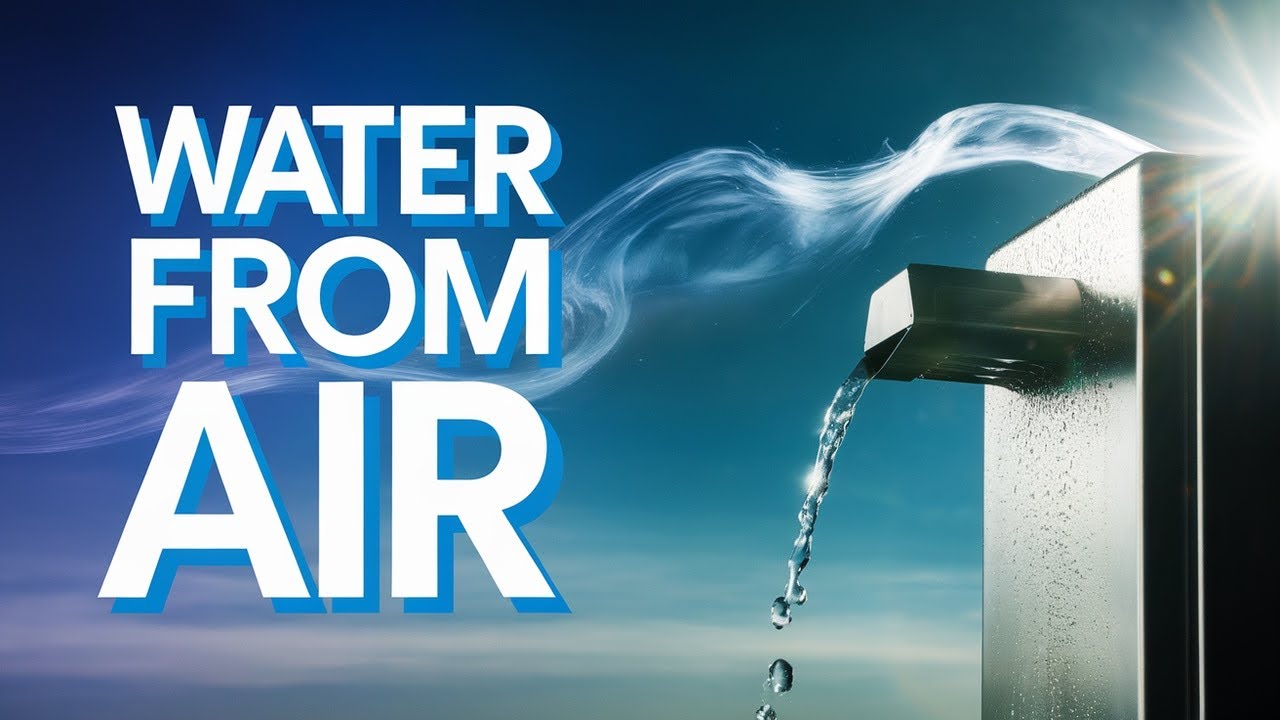 Turning Air Into Water: The Future of Humanity - YouTube