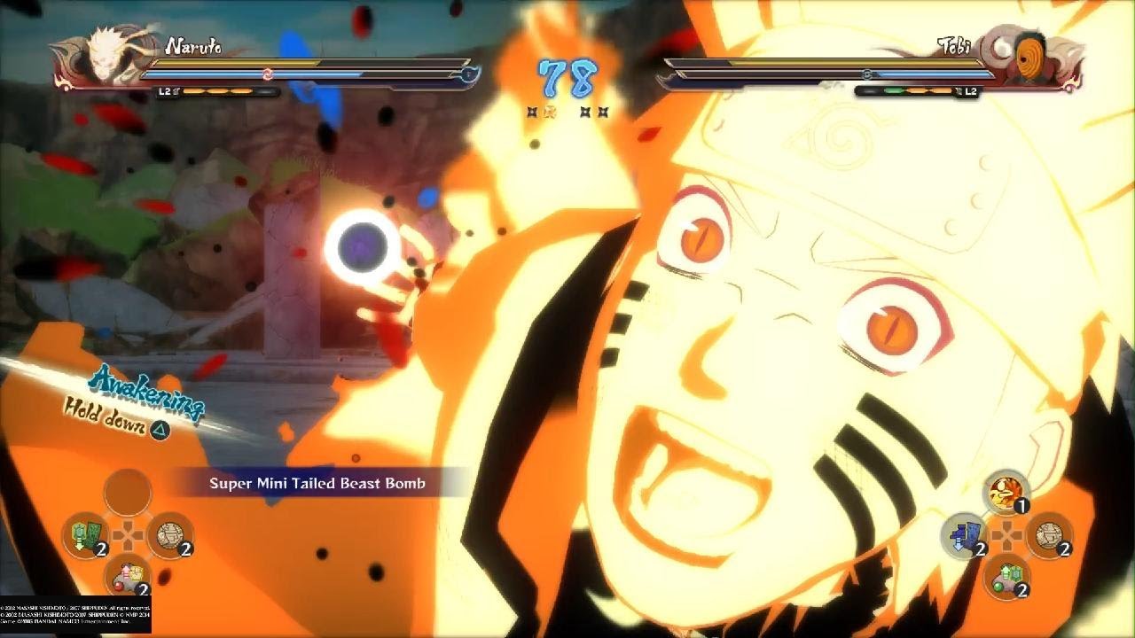 Tailed beast planetary rasen-shuriken - YouTube