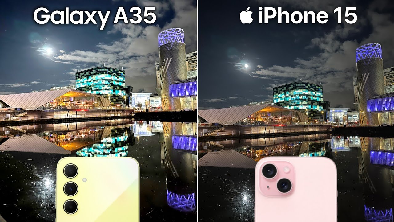 Samsung Galaxy A35 VS iPhone 15 Camera Test Comparison - YouTube