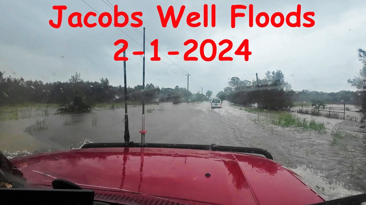 Jacobs Well Floods 2 1 2024 - YouTube