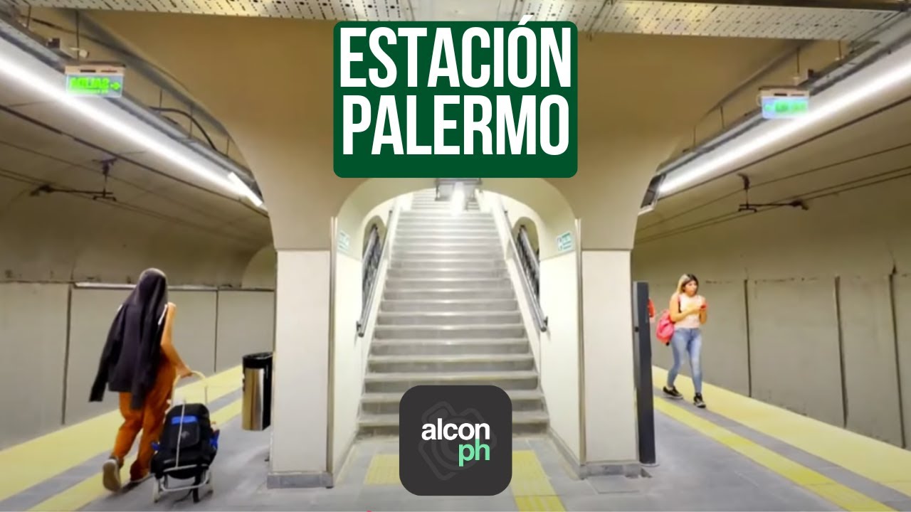 Subte Línea D - Así quedó la nueva estación Palermo - YouTube
