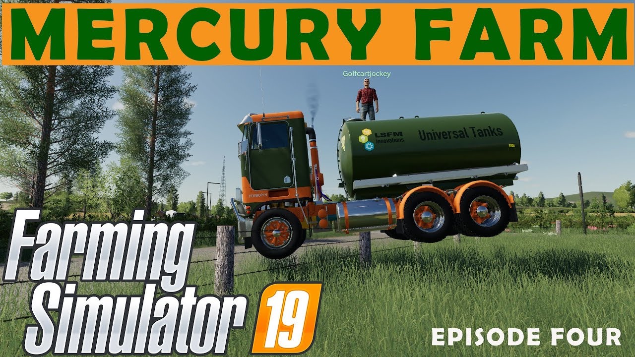 MERCURY FARM | Farming Simulator 19 PC | Episode Four - YouTube