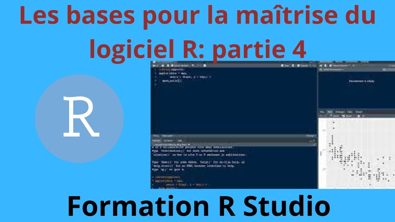 introduction au logiciel r partie 4 - YouTube