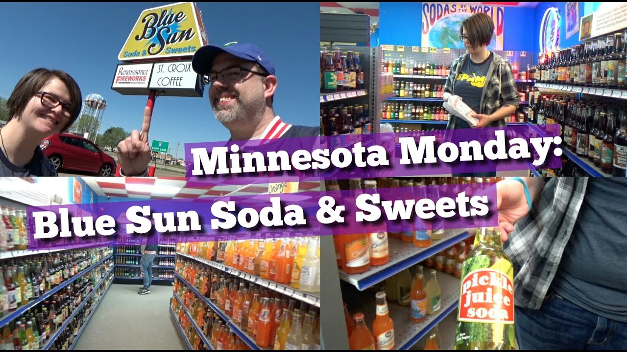 Minnesota Monday: Blue Sun Soda and Sweets - YouTube