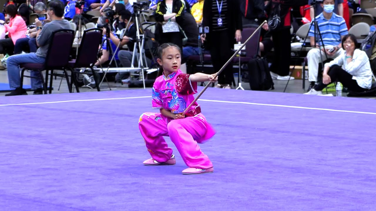 Sabrina Ding Gunshu (Group C) USA Junior Wushu Team Trials 2022 - YouTube