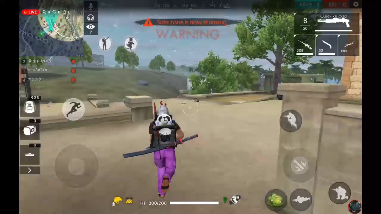 free fire ranked game - YouTube