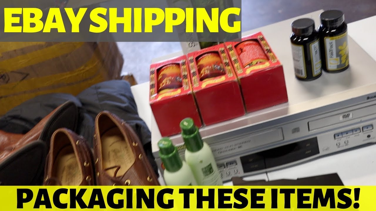 Shipping 8 Different Items on eBay | Packaging & Boxes Step By Step ...