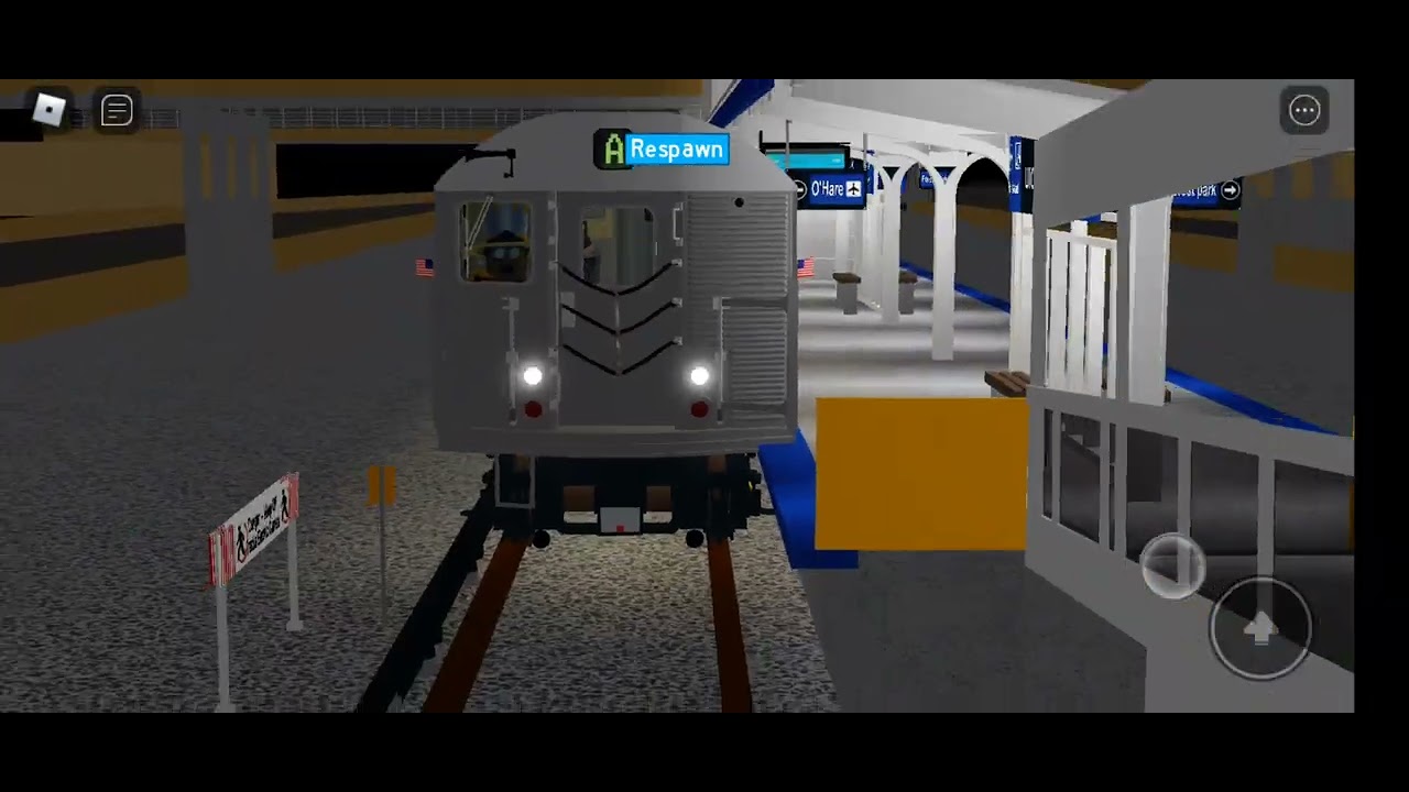 CTA: R32 A train arrives at UIC-HALSTEAD (Roblox) - YouTube