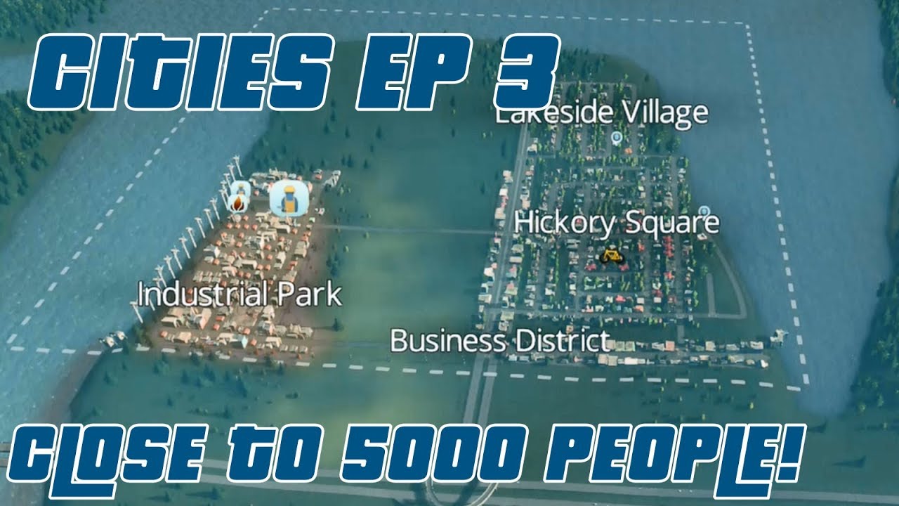 Cities EP 3: Close to 5000 People! (XB1) - YouTube