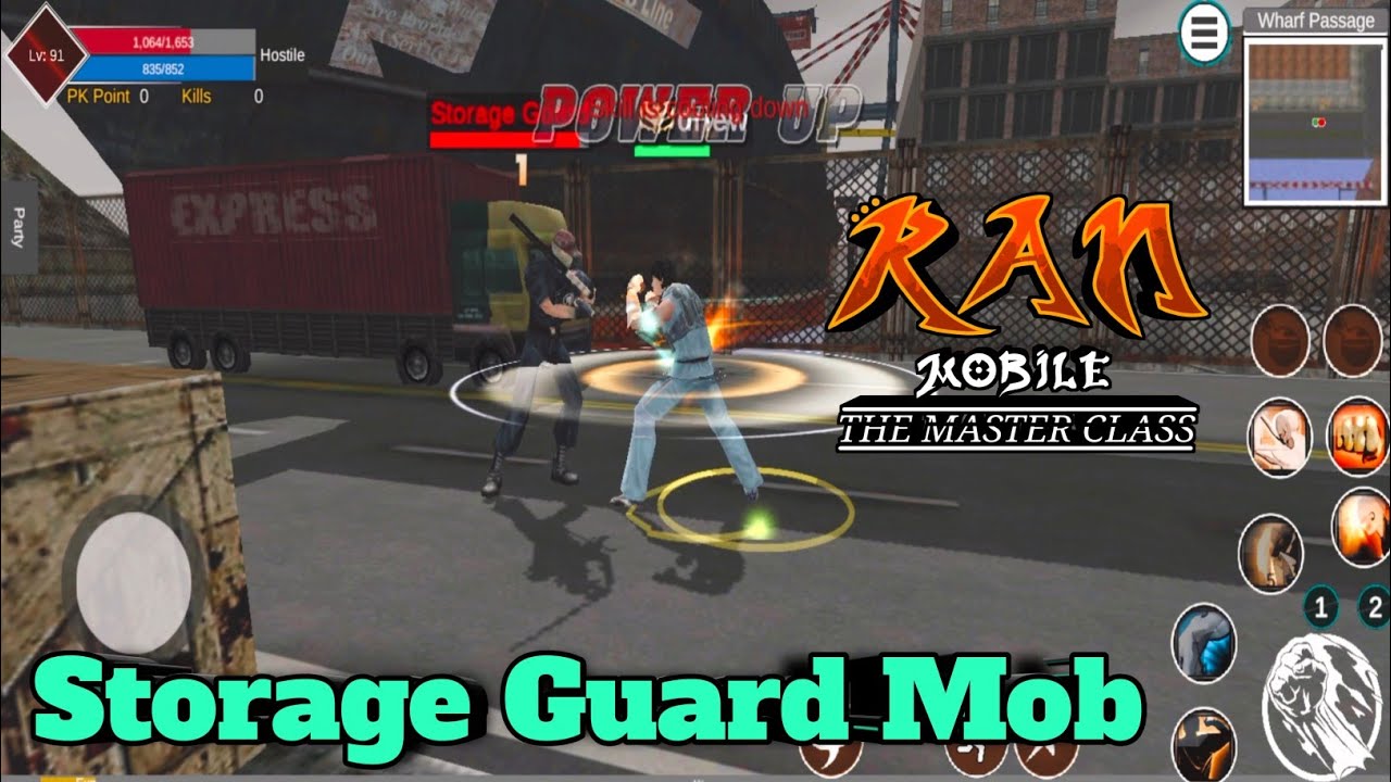 Ran Mobile: The Master Class | Storage Guard Mob Damage Test - YouTube