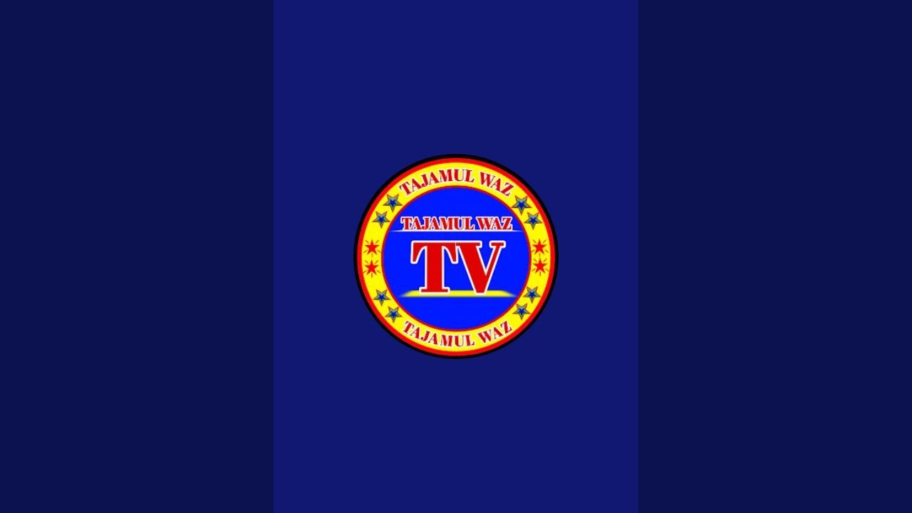 Tajamul Waz TV is live! - YouTube