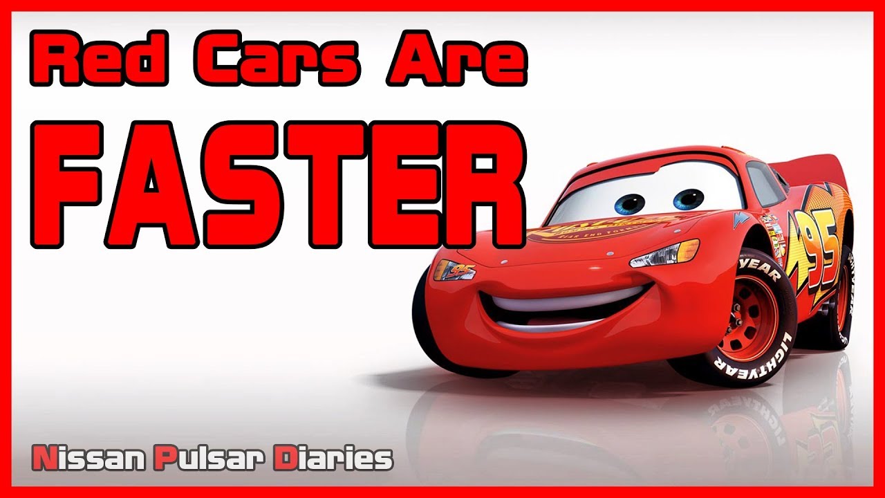 Are Red Cars Faster? Why We Think They Are - YouTube