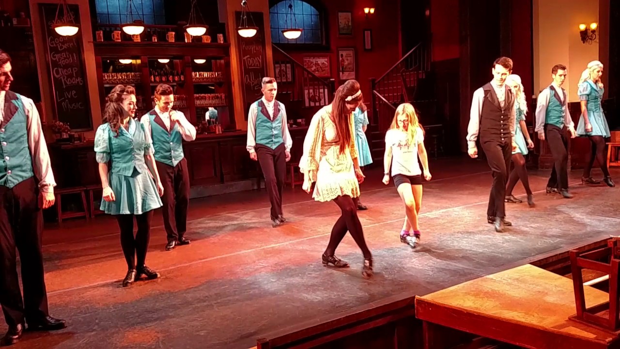 Julia Dancing with cast of Celtic Fyre - YouTube