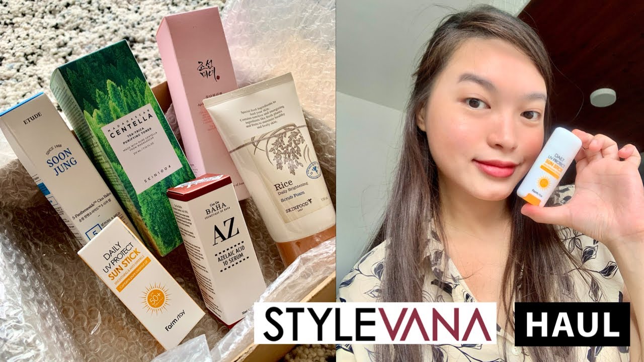 @Stylevana September Skincare Haul - YouTube