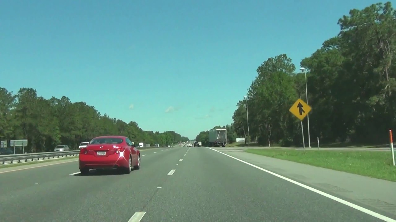 Florida - Interstate 75 North - Mile Marker 440 to 460 - YouTube