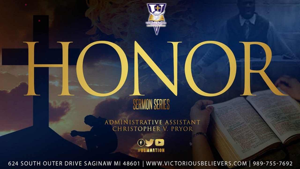 Sunday Morning Worship Experience, "Honor" Sermon Series - YouTube